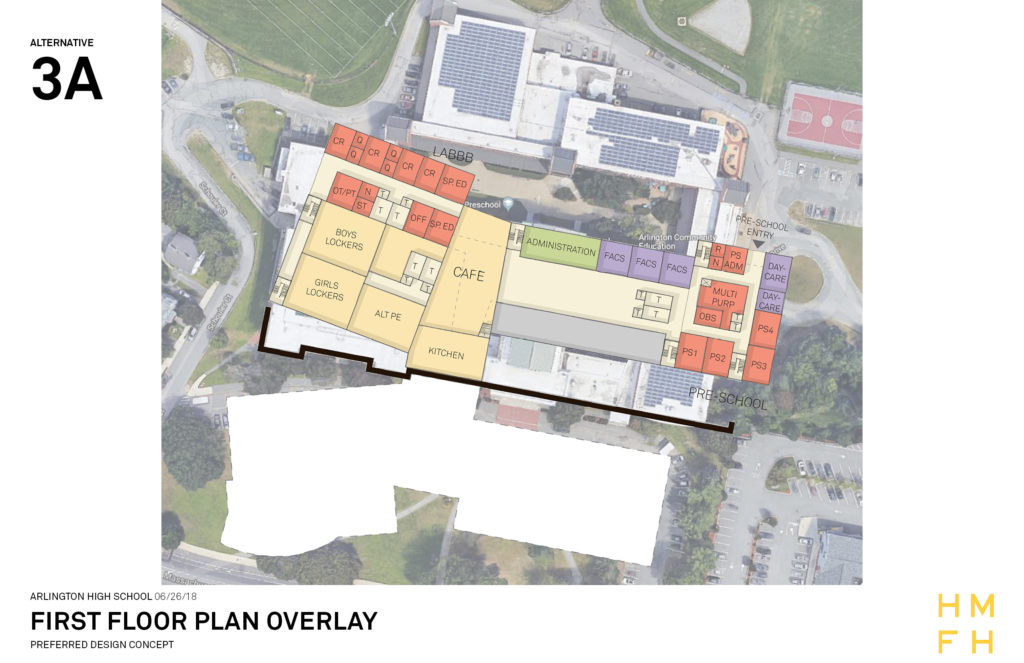 Preferred Design Concept Chosen | Arlington High School Building Project